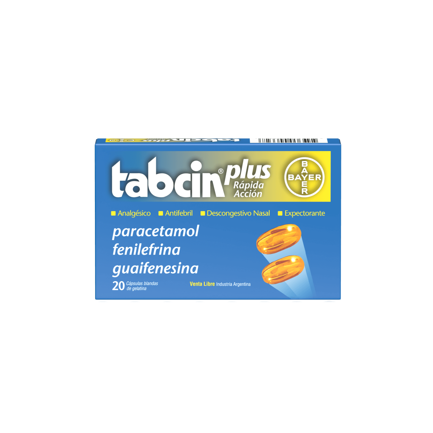 Tabcin Efervescente® | Tabcin® Antigripal